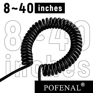 POFENAL Water-Proof Radio Microphone, Remote Shoulder MIC with 3.5mm Jack, Walkie Talkie,Compatible with Motorola DMR Radio XPR3300 XPR3500 XPR3300e XPR3500e 3500 3300e 3500e (XPR 3300e Mic, Green)