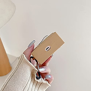 Ponnky for AirPod 3rd Generation Case Cute Trendy Unique for Air Pods 3 (2021) Cases Cover Hypebeast Funny Design 3D Shoe Fancy Fashion Soft Shockproof Silicone for Men Teens (350 White)