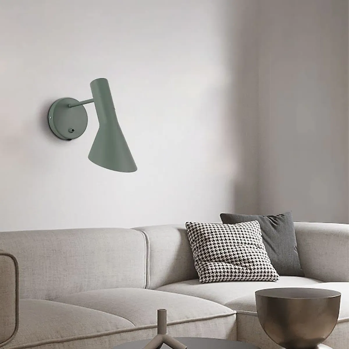 Gutenliter Modern Wall Sconces Lighting Fixture Adjustable Beside Fixed Wall Lamp for Industrial Bedroom Home Indoor Rotatable Wall Light for Bedroom (Pastel Blue)