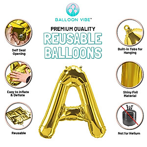 Funny 30th Birthday Decorations for Him and Her - So Happy IM 30 Phrase Letter Balloons Birthday Banner - 16” Balloon Letters Foil Balloons for Happy Birthday Décor - Dirty 30 Birthday Balloons