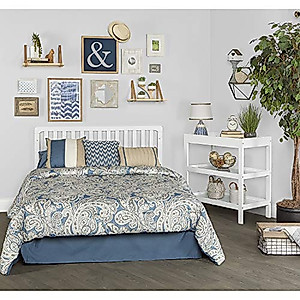 Dream On Me Ridgefield 5-in-1 Convertible Crib in White, Greenguard Gold Certified