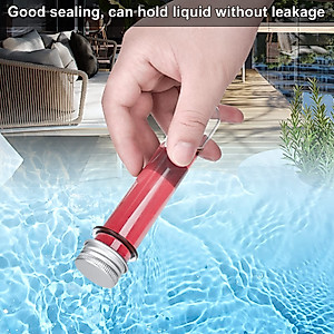 6PCS Plastic Test Tubes with Screw Caps 45ml Clear Tubes for Scientific Experiments, Party Decoration, Sample, Candy, Bath Salt, Storage