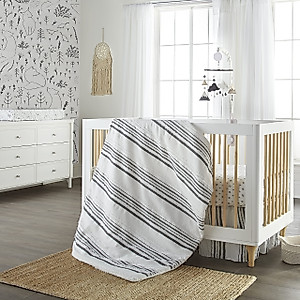 Levtex Baby Nico Separate Fitted Sheet, Cotton, Grey