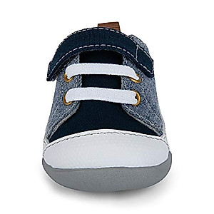 See Kai Run - Stevie II Sneakers for Infants, Blue Denim, Infant 4
