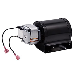 Criditpid Wood Stove Front Blower Motor for Avalon 99000137, Olympic & Rainier, Front Blower Fan for Lopi 99000123, Freedom, Answer & Revere. (Left Side)