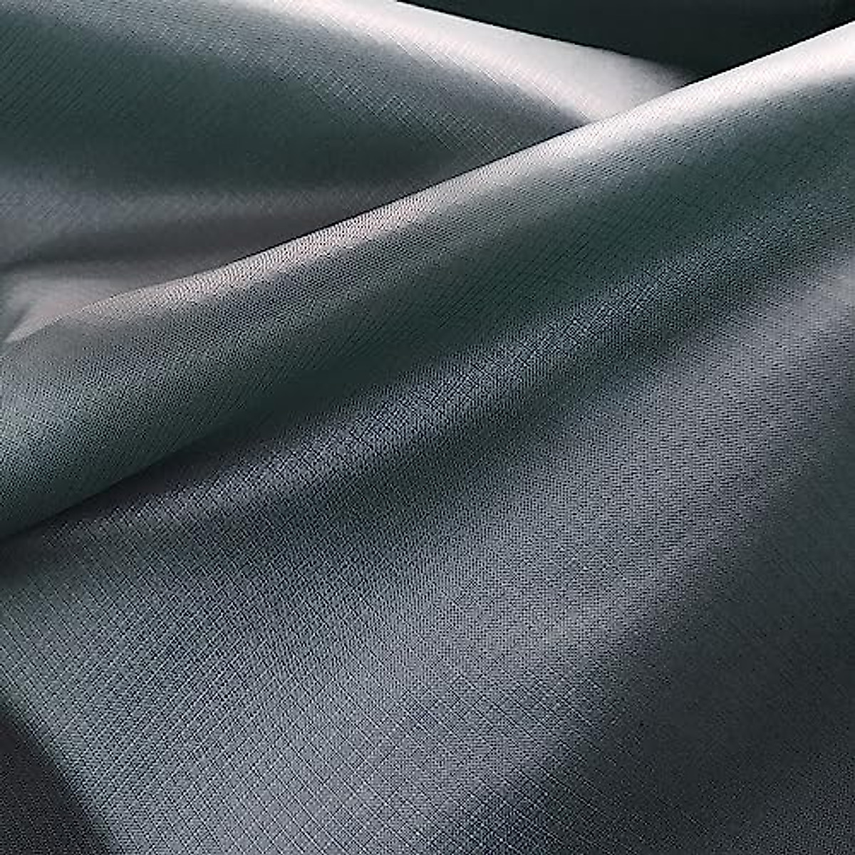 emma kites Wolf Gray 20D Ripstop Nylon Fabric Waterproof 1.2 oz Silnylon Silicone Coating Ultralight Tear Resistant for Tarp Tent Poncho Rainfly Pack Cover Stuff Gear Sack Pre-Cut 1 Yard (60"x36")