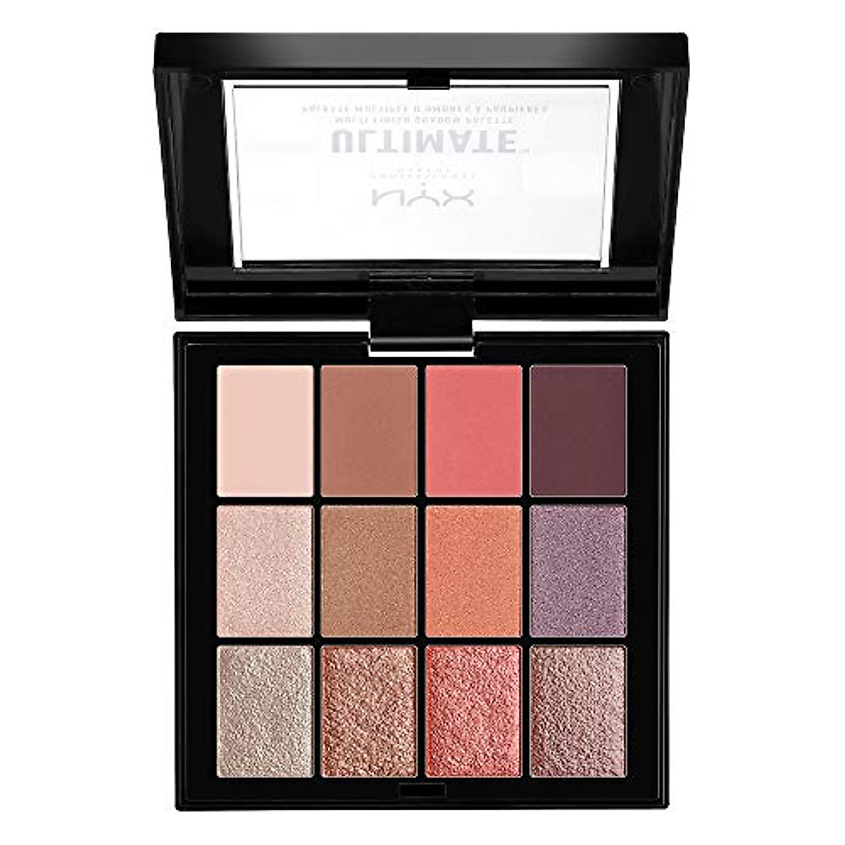 NYX PROFESSIONAL MAKEUP Ultimate Multi-Finish Shadow Palette, Eyeshadow Palette - Sugar High