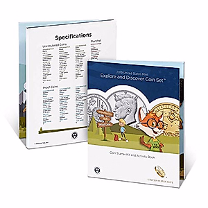 Coin Starter Kit & Activity Book for Kids - Explore & Discover Set