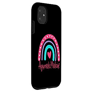 iPhone 11 Ayurvedic Medicine Boho Rainbow Case