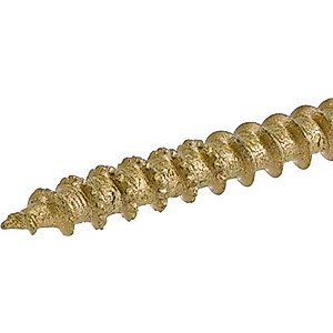 Power Pro 967774 Wood Screws, #8 x 1-3/4", Premium Outdoor Deck Screws, Rust Resistant, Epoxy Coated Bronze, 4000pcs Box