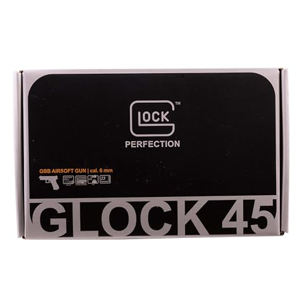 Umarex Elite Force Glock 45 GBB Blowback 6mm BB Pistol Airsoft Gun, Black, One Size