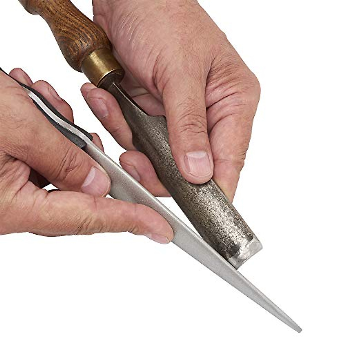 Trend 6-Inch Fine Diamond Taper File for Sharpening Curved and Hard-to-Reach Surfaces, DWS/TF6/F