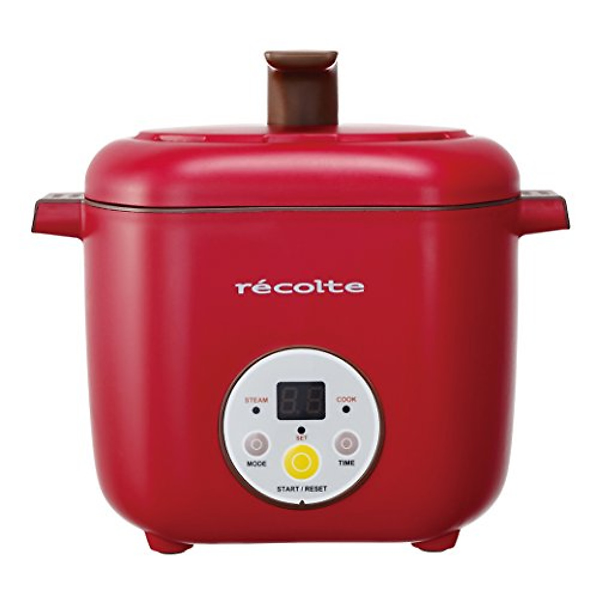recolte Healthy CotoCoto 2-stage simultaneous cooker RHC-1R (Red)