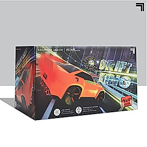 Sharper Image Drift Racer Remote Control Muscle Car, 2.4 GHz Wireless Controller, Functional LED Headlights