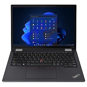 Lenovo ThinkPad X13 Yoga Gen 3 21AW002NUS 13.3" Touchscreen Convertible 2 in 1 Notebook - WUXGA - 1920 x 1200 - Intel Core i7 12th Gen i7-1255U Deca-core (10 Core) - 16 GB Total RAM - 16 GB On-Board
