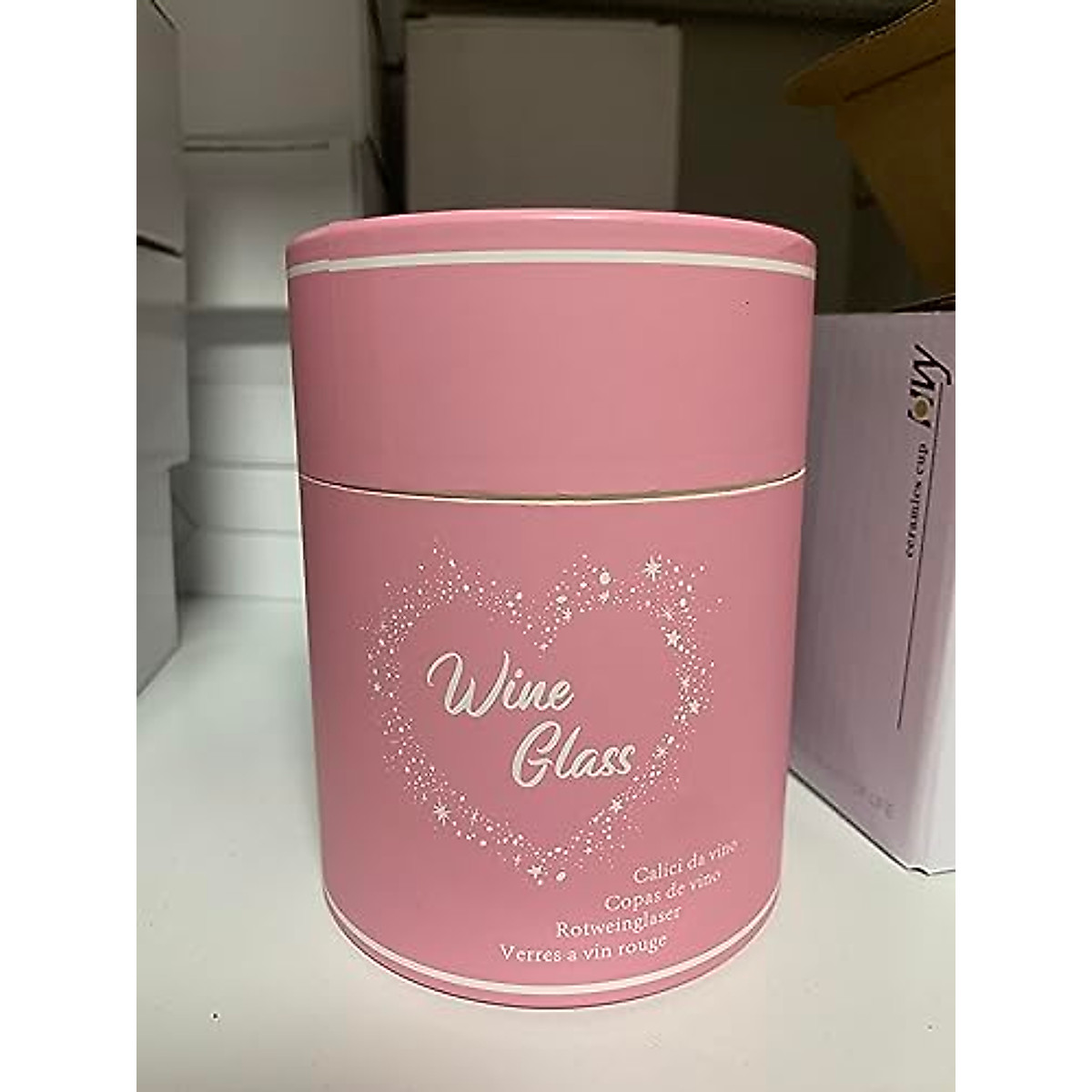 Yalucky Wine Glass, Personalised Birthday Gift for Friend, Durable Glass, 16.0 oz, Wine Glass, Friendship Theme