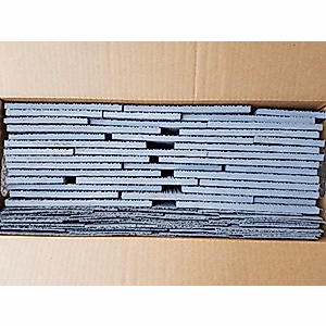 Miller Shingle 18 Inch Rebutted and Rejointed (R&R) Natural Groove Cedar Sidewall Shingles Primed 1/2 Square Carton