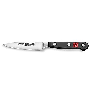 Wusthof Classic Paring Knife, One Size, Black, Stainless Steel
