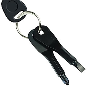 Ainichi Keychain Screwdriver,Flathead Screwdriver and Phillips Screwdriver Keychain Screwdriver - Practical Multi Tool Mens Stocking Stuffers for Daily Repairs and Outdoor Activities