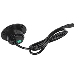 Dual USB Socket, Electric Recliner Chair Sofa Replacement Button Round Dual USB Charging Interface Smart Home (US Plug-black)