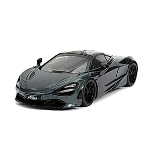 Jada Fast & Furious Hobbs & Shaw: SHAWS MCLAREN 720S 1:24 Scale DIE-CAST Replica CAR,Black