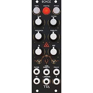 Tiptop Audio ECHOZ Time Delay Effect Collection (Black) Eurorack Module