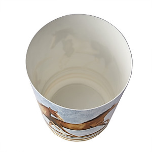 SKL Home by Saturday Knight Ltd. Horse Country Waste Basket,Brown