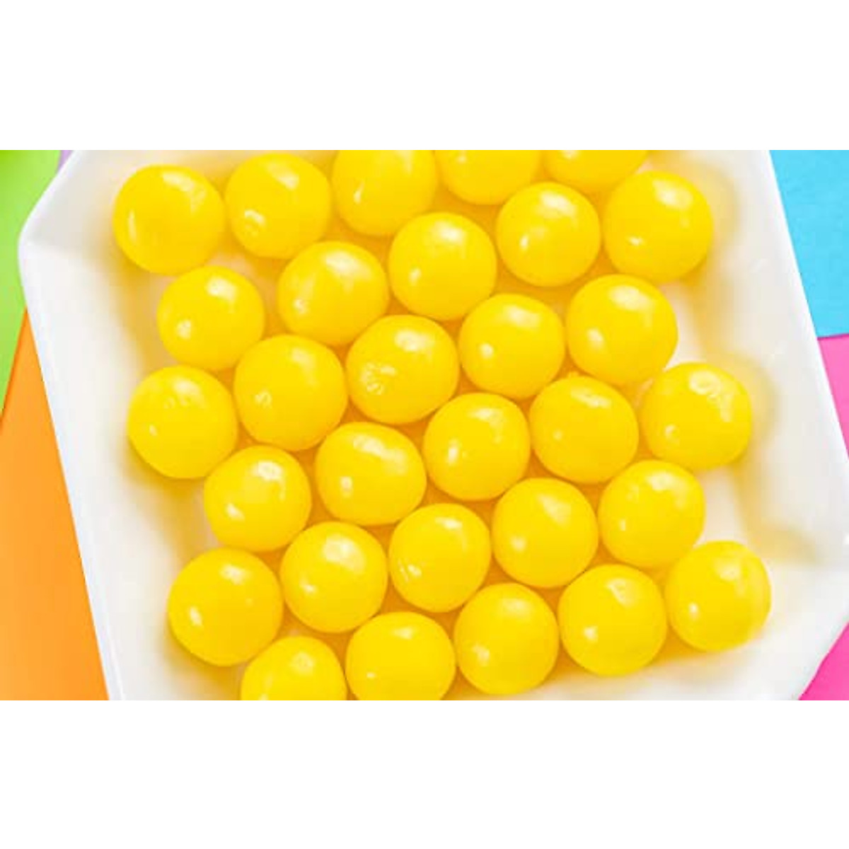 SweetGourmet Original LemonHead Candy Wrapped Bulk | 1 Pound