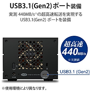 LaCie 2big RAID, 16TB, External Hard Drive Desktop, USB-C, 7.200 RPM, Enterprise Class Drives, for Mac and PC Desktop(STHJ16000800)