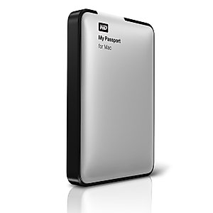 WD My Passport for Mac 500 GB USB 2.0 External Hard Drive - WDBL1D5000ABK-NESN