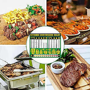 Air Fryer Cheat Sheet Magnet - Extra Large Easy to Read Airfryer Accessory - Magnetic Air Fryer Cooking Times Chart, Kitchen Gadget Reference Guide for Airfry Foods - Air Fryer Accessories