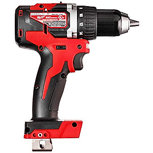Milwaukee M18 18-Volt Lithium-Ion Brushless Cordless 1/2 Inch Compact Drill/Driver (Tool-Only) 2801-20