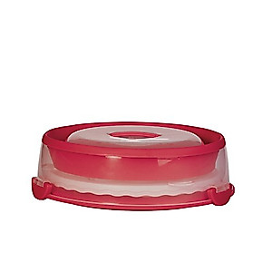 Progressive International BCC-1AZ Carrier, 24 Cupcakes, 2 Layer, Red