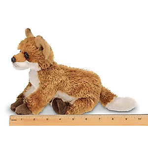 Bearington Lil' Fenton Small Plush Stuffed Animal Red Fox, 7 inches