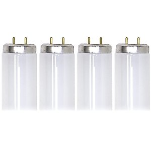 SYLVANIA (4 Tubes) 23487 - F30T12/CW/RS/UPC Straight T12 Fluorescent Tube Light Bulb, 36 inch Tube, 4200K Cool White, 2200 lumens