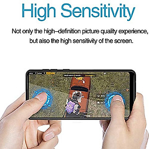 [2 Pack] for Samsung Galaxy A21/A21S Privacy Screen Protector, [Full Coverage] Anti Spy HD Clarity 9H Tempered Glass Screen Protector, Scratch Resistant, Bubble Free, Easy Insall, Case Friendly (6.5 Inch)