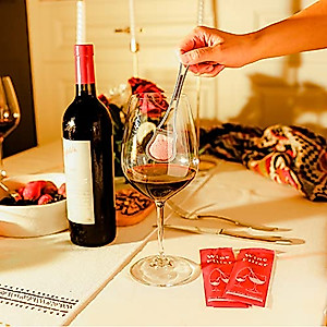 Wine Filter,Removes Histamine and Sulfites,Stop it Wine Allergies,Purifies Wine without Compromising Taste and Purity-The Most Special Gift for Mother's Day(Pack of 8)