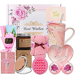 Gifts for Women Birthday Gifts for Mom Women Friend Daughter Wife Mother's Day Gift Set Unique Anniversary Valentine's Day Gift Ideas Gift Box Basket Female