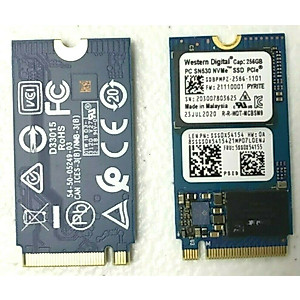 WD 256GB PCIe NVMe M.2 2242 SSD Internal Solid State Drive SDBPMPZ-256G-1101, OEM Package