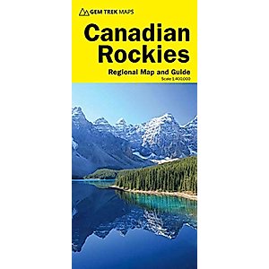 Canadian Rockies Map
