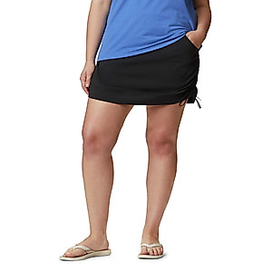Columbia Women's Anytime Casual Skort, Black, Large