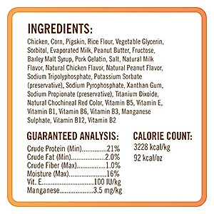 NutriChomps Dog Chews – 6-inch Twists, Easy to Digest, Rawhide-Free Dog Treats, Healthy, 12 Count, Real Chicken, Peanut Butter and Milk flavors