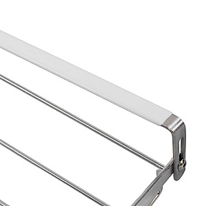 Tnfeeon Wine Glass Rack Under Cabinet Stemware Wine Glass Holder Glasses Storage Hanger Metal 304 Stainless Steel Hanger Storage Shelf for RV Mini Bar Kitchen Storage