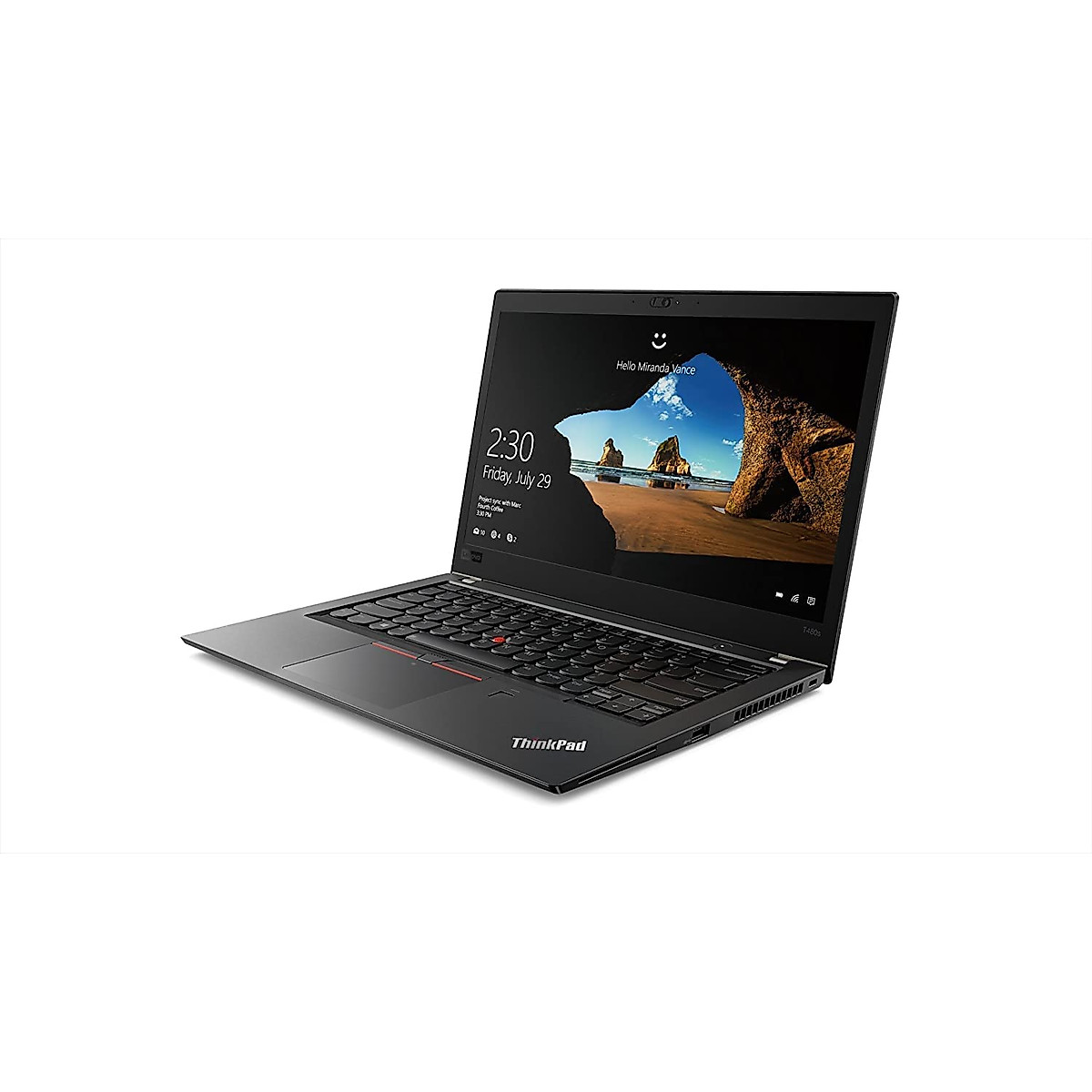 Lenovo ThinkPad T480s FHD 14.0'' Grade A Business Laptop, Intel Core i5-7300 Processor, 2.6GHz Base Frequency, 20GB RAM, 512GB SSD, Wi-Fi, Bluetooth, Camera, Windows 10 Pro 64-bit (Renewed)