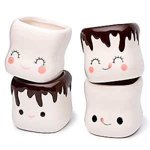 Hawaii Will Always Be Home Cute Marshmallow Shaped Mugs Ceramic Hot Chocolate Cup Hot Chocolate Mugs Milk Cocoa Christmas Funny Coffee Mug Mothers Day Gift 6oz