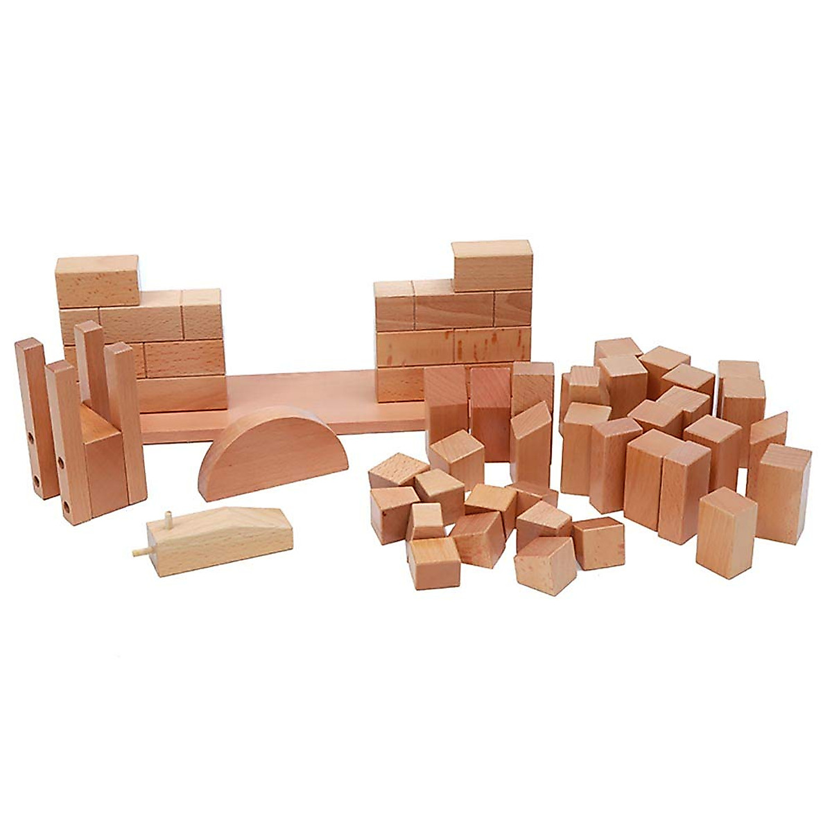 Kghios Montessori Toys Materials for Toddlers Roman Arch Bridge Science and Culture Teaching Materials Early Education Teaching Aids Children's Sense and Wisdom Building Blocks Toys 3 Years Old +