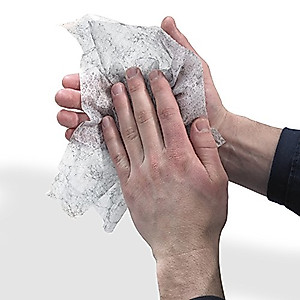 GOJO Scrubbing Towels, Citrus Scent, 80 Count Individually Wrapped Extra-Large Textured Wet Towels in a Counter Display Box (Case Includes 4 Display Boxes) – 6380-04