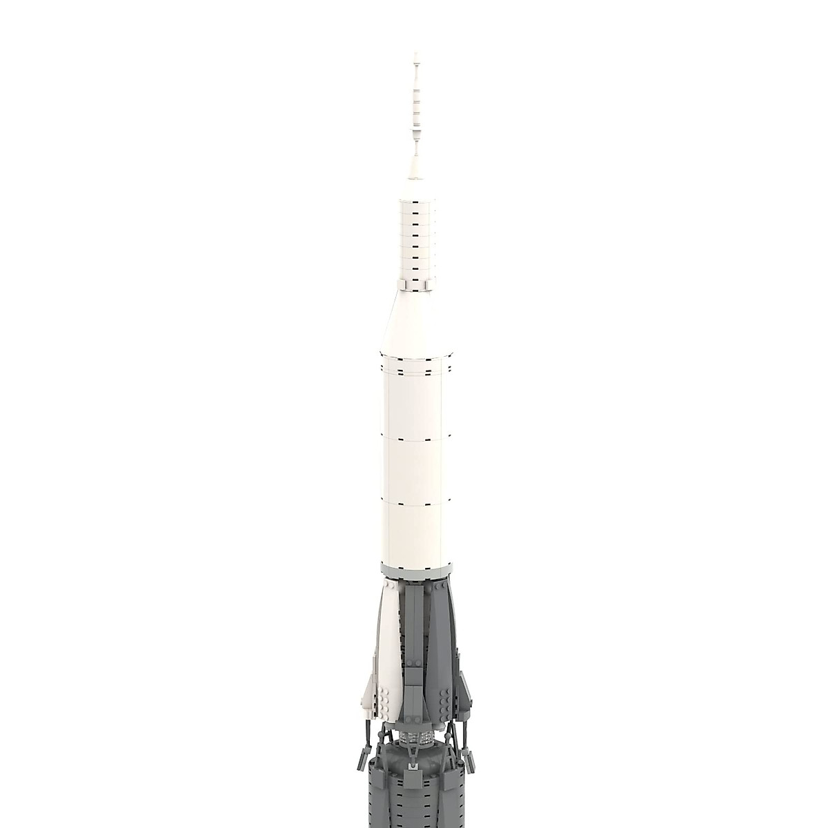 Soviet N1 Moon Rocket Building Kit; SLS Super Heavy-Lift Launch Vehicle N1 Building Set, Saturn V Rocket Ship Toy, N1 Carrier Rocket Model Building Blocks, Outer Space Rocket for Kids Adult (904 PCS)
