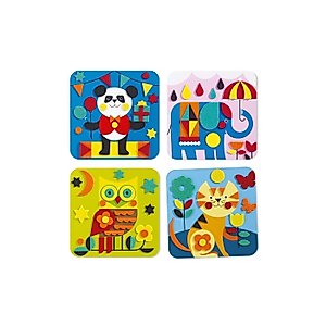 DJECO Gentle Creatures Collage Felt Craft Kit