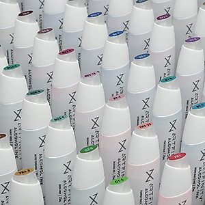 Artfinity Alcohol Inks 3 Pack - Vibrant, Professional, Dye-Based Alcohol Inks for Artfinity Alcohol Markers, Artists, Drawing, & More! - Leaf Green G1-6